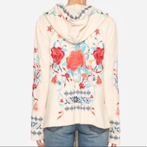 Johnny Was | Sweaters | Nwt Johnny Was Boho Floral Hooded Cardigan ...